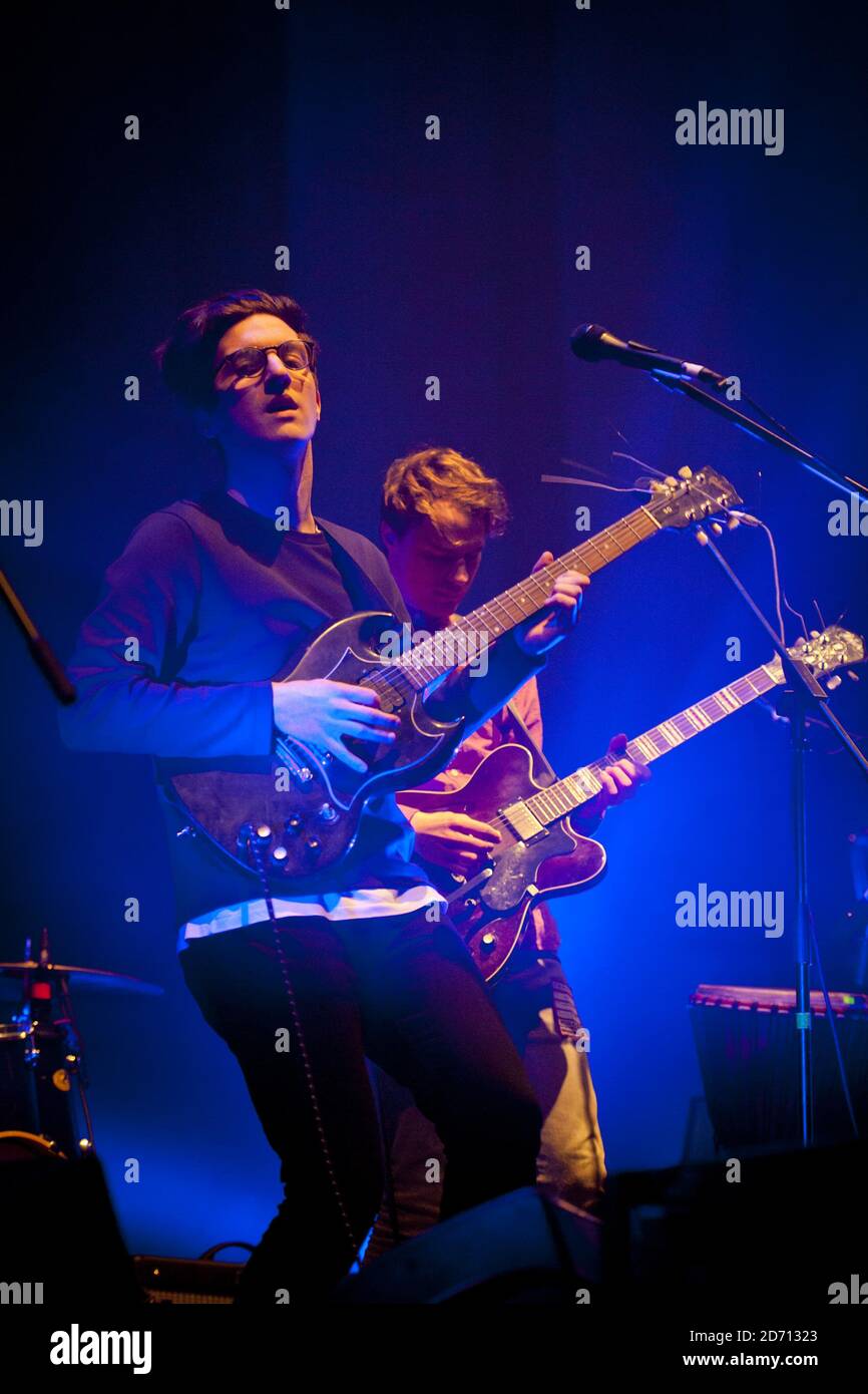 Dan Croll performing at the Troxy in east London Stock Photo - Alamy