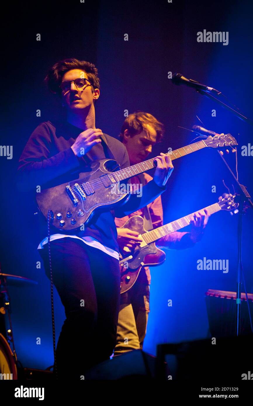Dan Croll performing at the Troxy in east London Stock Photo - Alamy