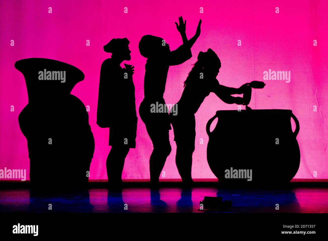Pilobolus Dance Theater perform scenes from Shadowland, at Sadlerâ€™s ...