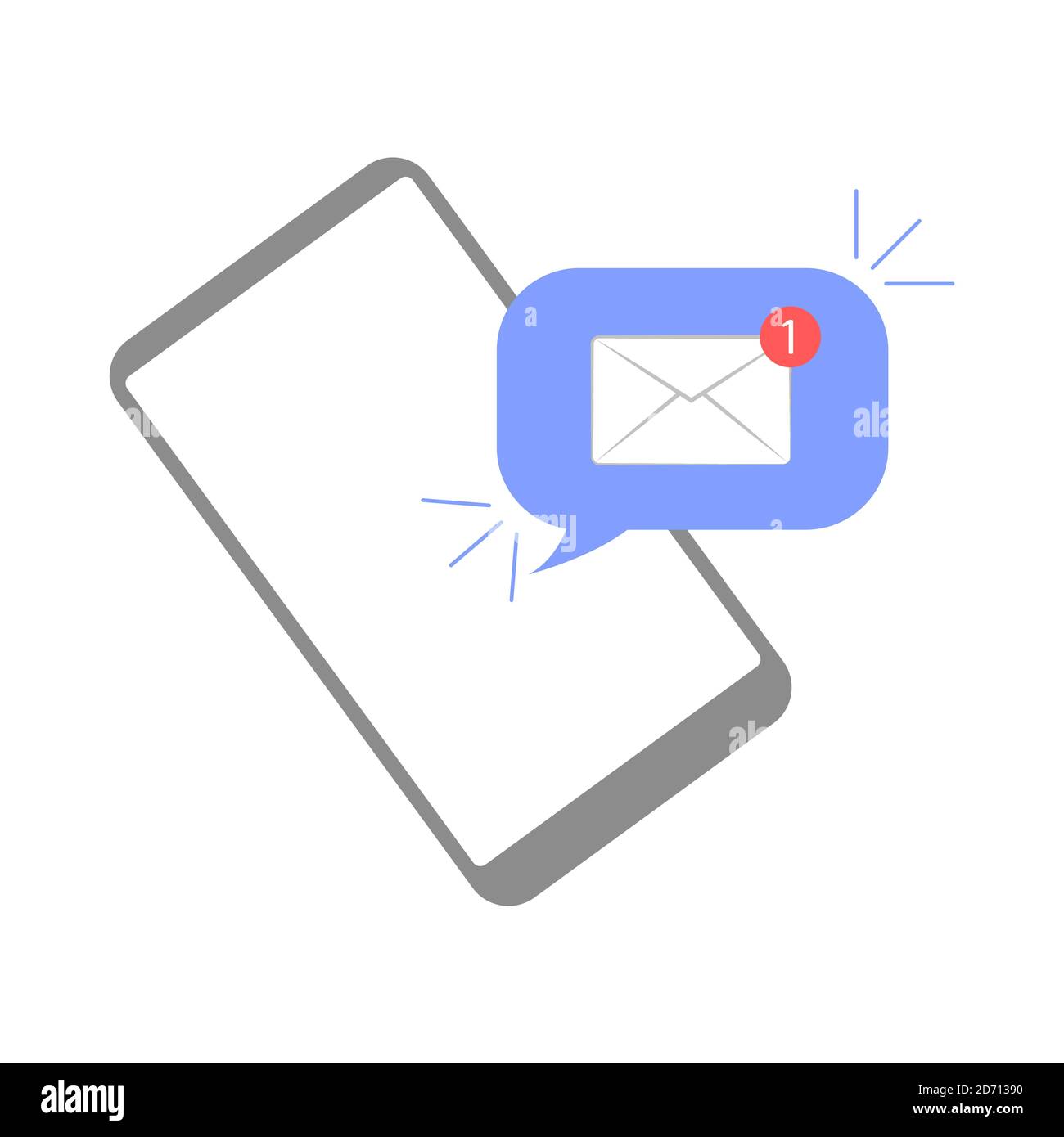 Electronic messaging Stock Vector Images - Alamy