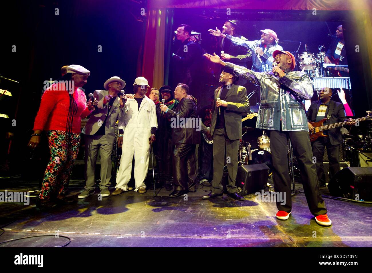 Jimmy Cliff performing with guests including Dawn Penn, Brinsley Forde ...