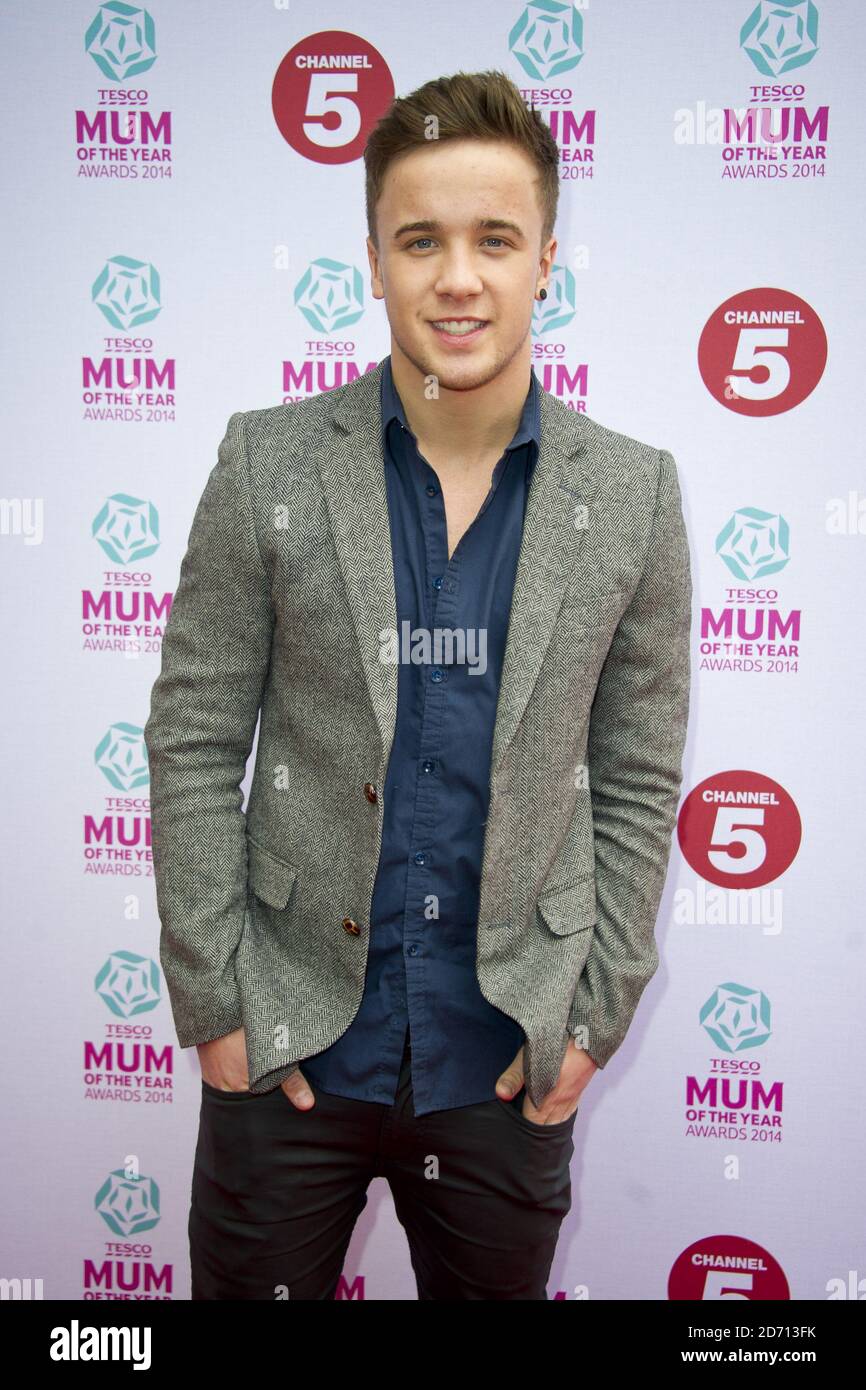 Sam Callahan attending the Tesco Mum of the Year awards, at the Savoy ...