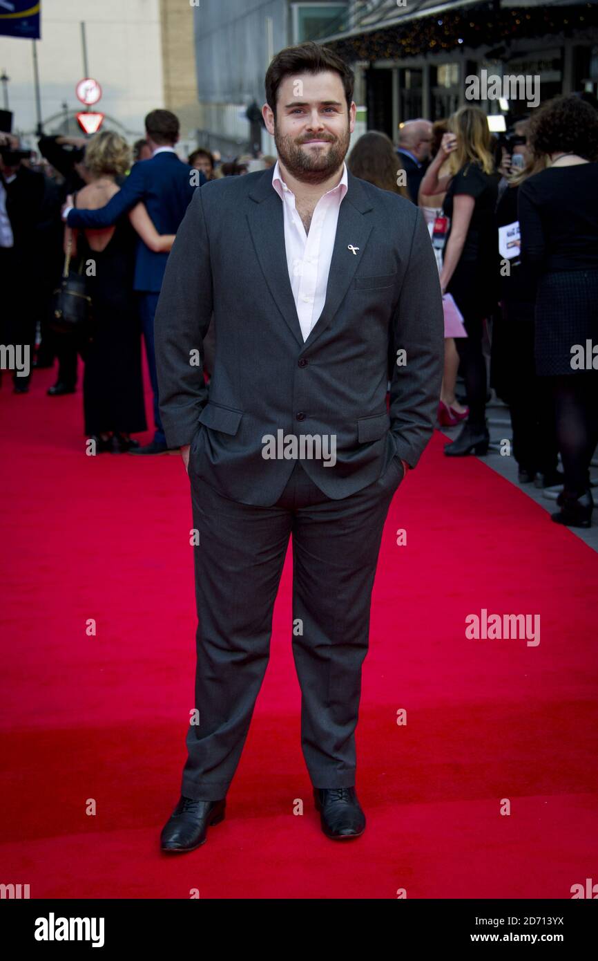 David Fynn arriving at the premiere of The Quiet Ones, at the Odeon ...