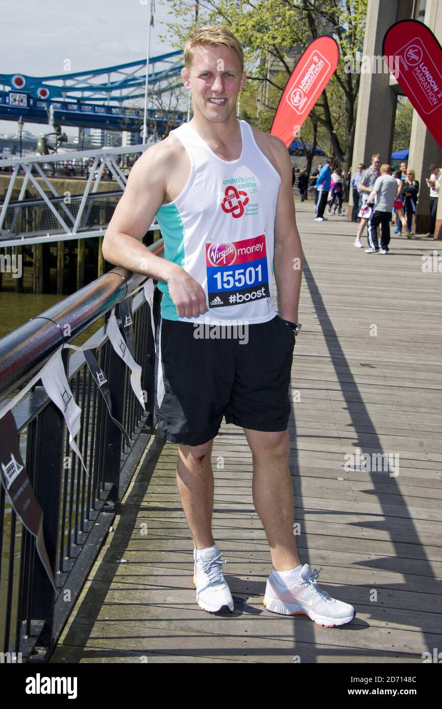 Lewis Walton Moody pictured at a photocall ahead of the Virgin London ...
