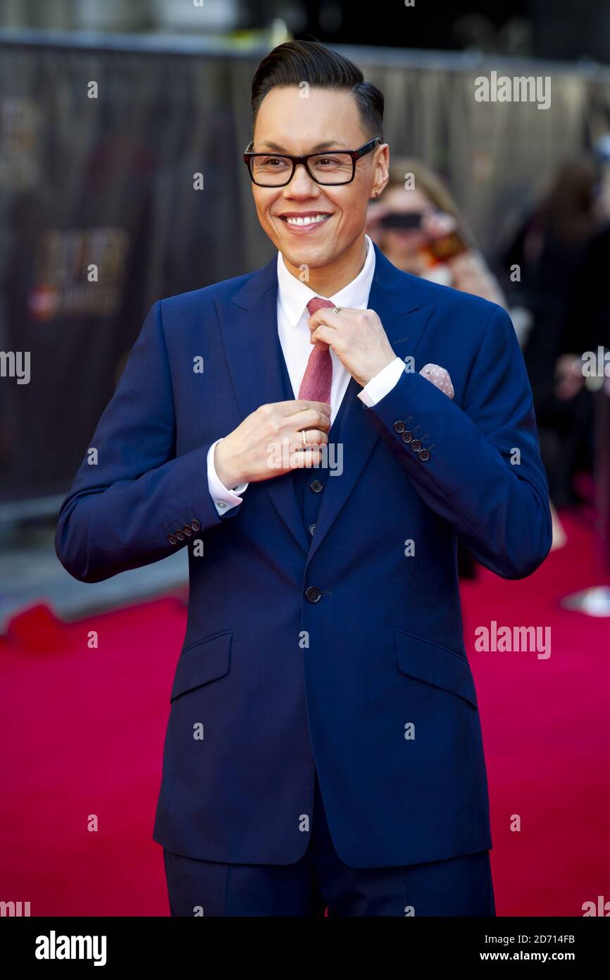 Gok Wan attending the Olivier Awards, held at the Royal Opera House in ...