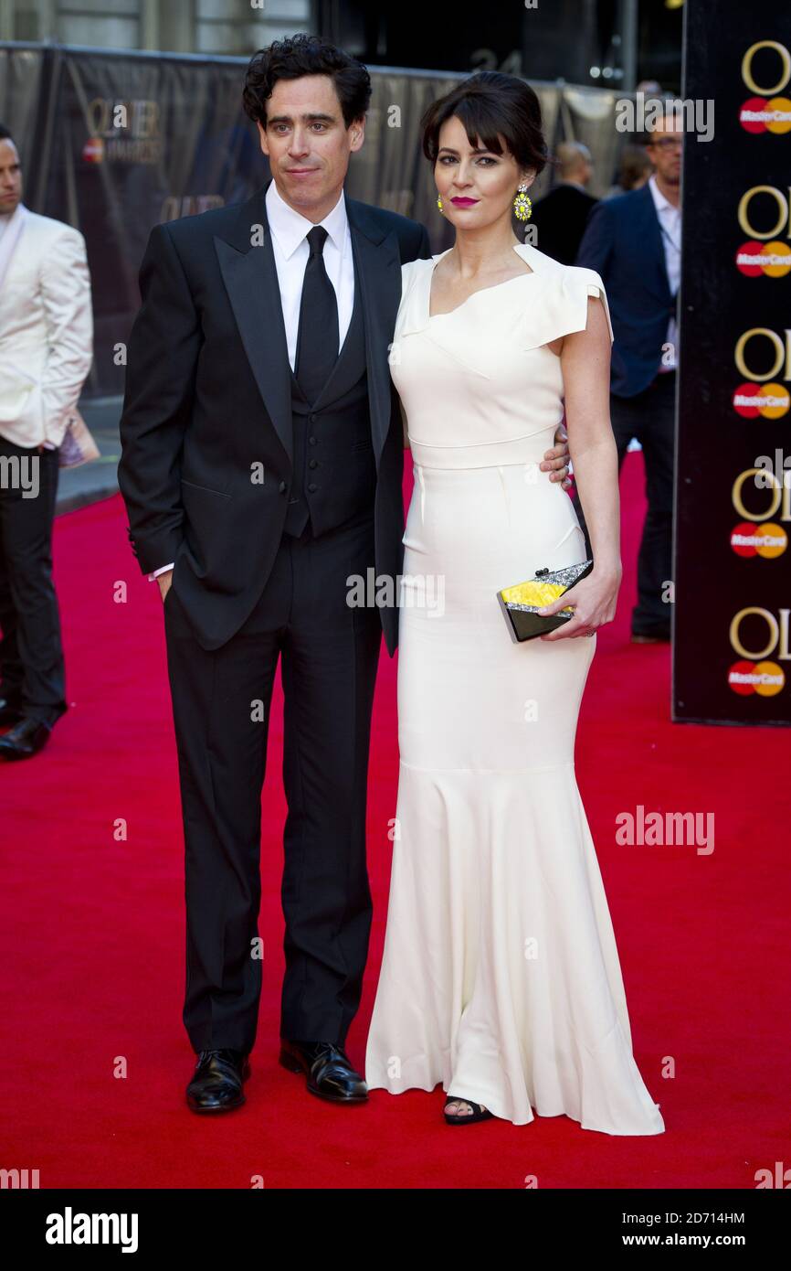 Louise Delamere Stephen Mangan Attending Hi Res Stock Photography And