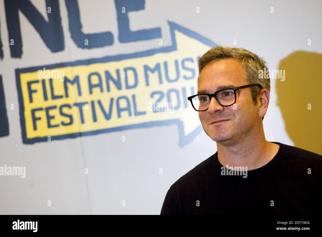 Tim Sutton pictured with other directors at a photocall for the ...