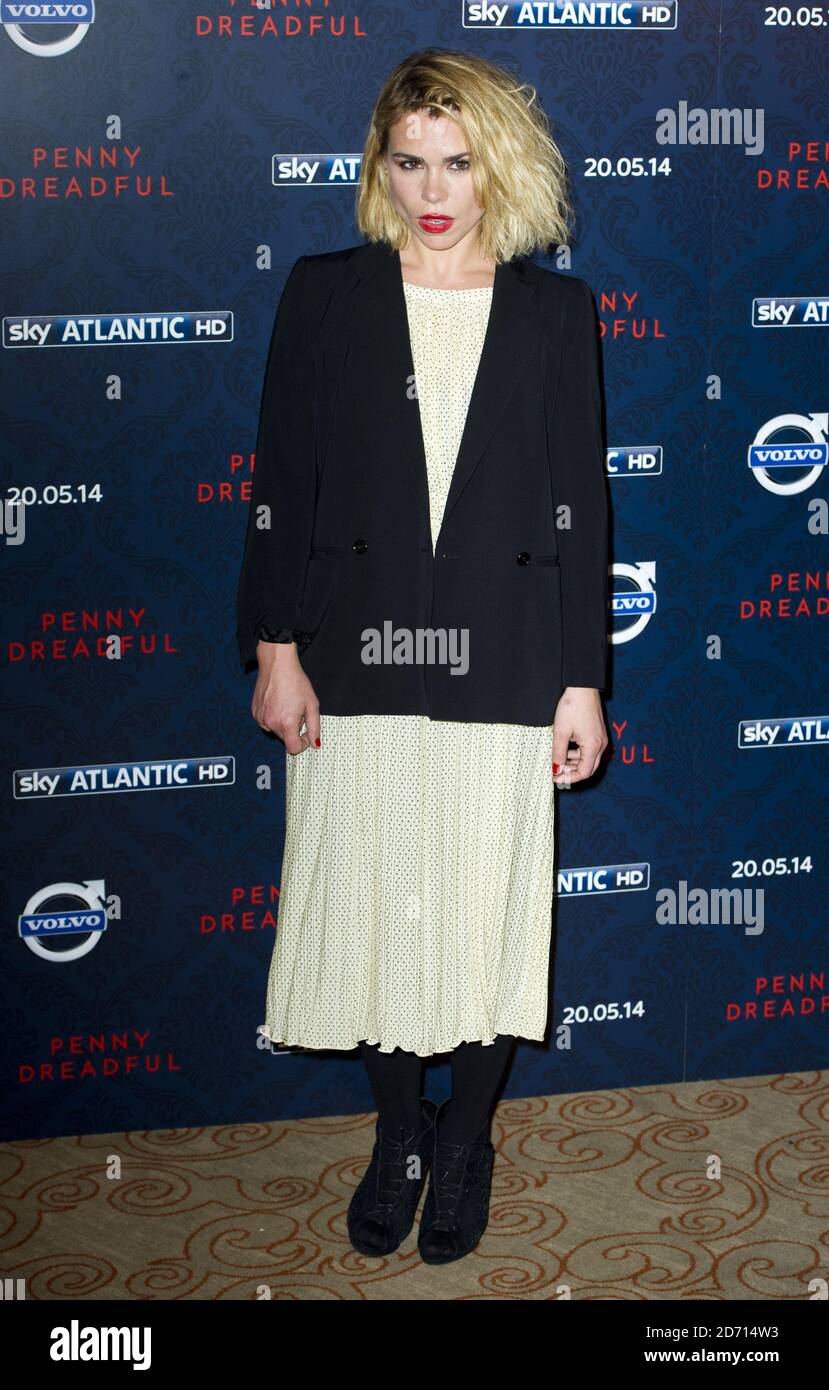 Billie Piper attending a photocall for the launch of Penny Dreadful, on ...