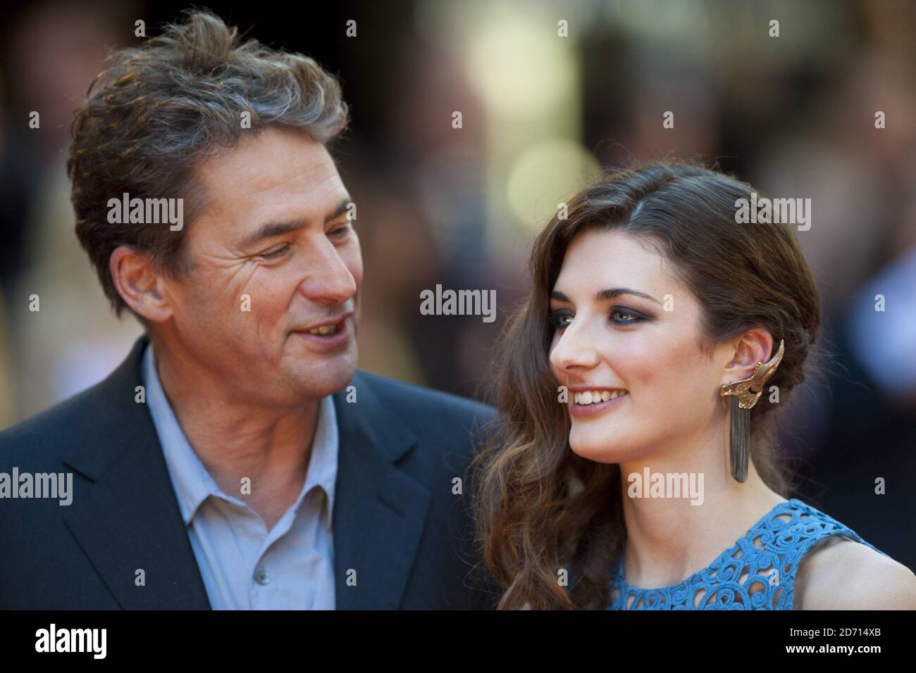 Tim and Daisy Bevan pictured at the premiere of The Two Faces of ...