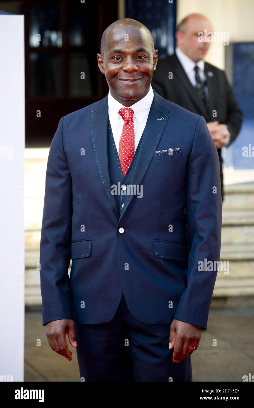 Paterson Joseph arriving at the 2014 Arqiva British Academy Television ...
