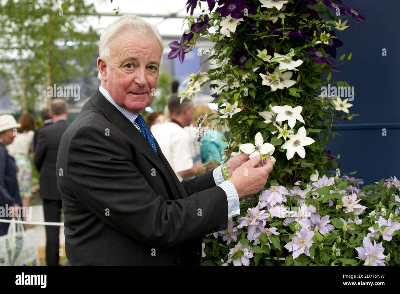 Raymond Evison pictured at the 2014 RHS Chelsea Flower Show in west ...