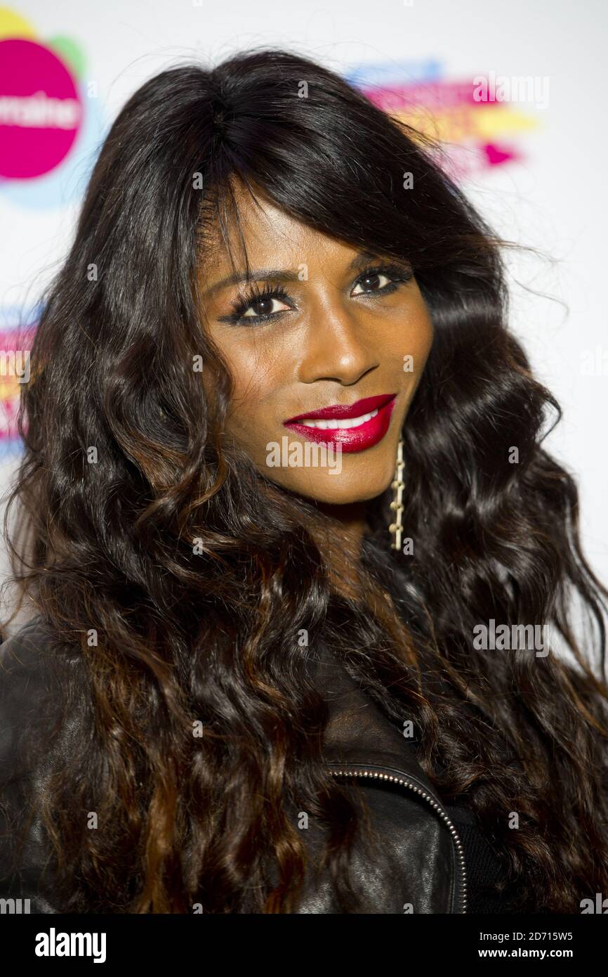 Sinitta attending Lorraine's High Street Fashion awards, at Vinopolis ...