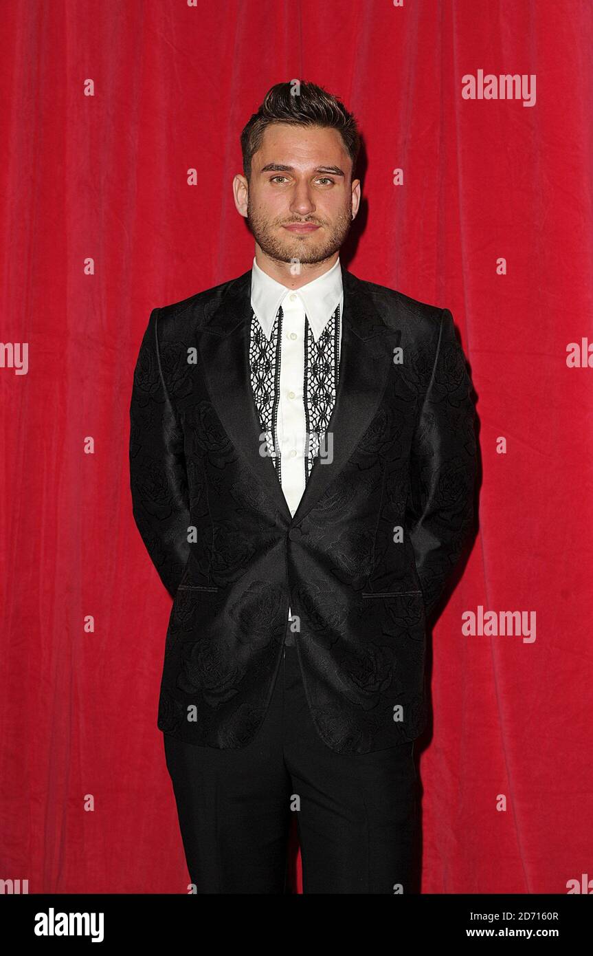 Charlie Clapham arriving for the 2014 British Soap Awards at The ...