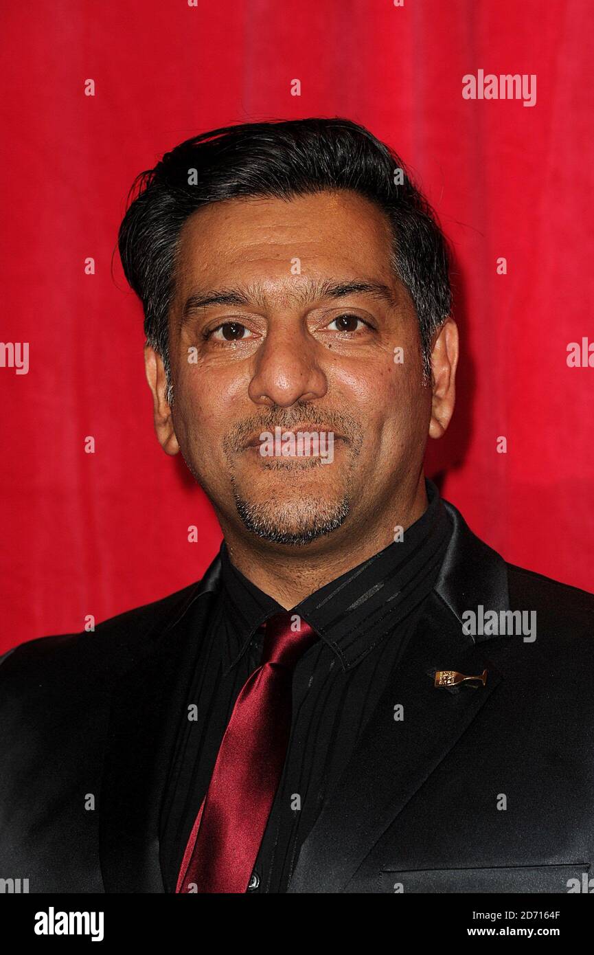 Nitin Ganatra arriving for the 2014 British Soap Awards at The Hackney ...