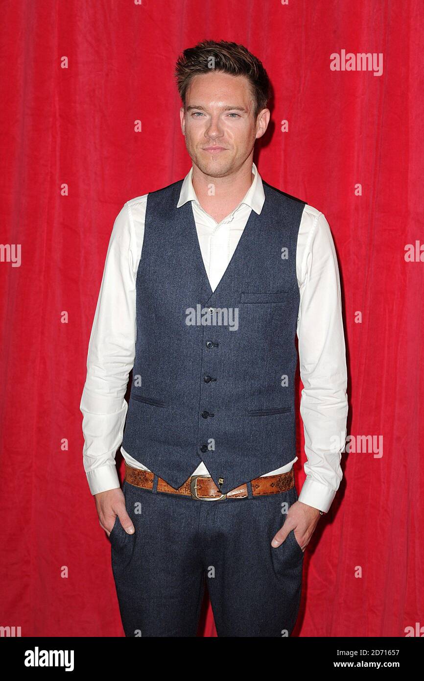 Andrew Moss arriving for the 2014 British Soap Awards at The Hackney ...