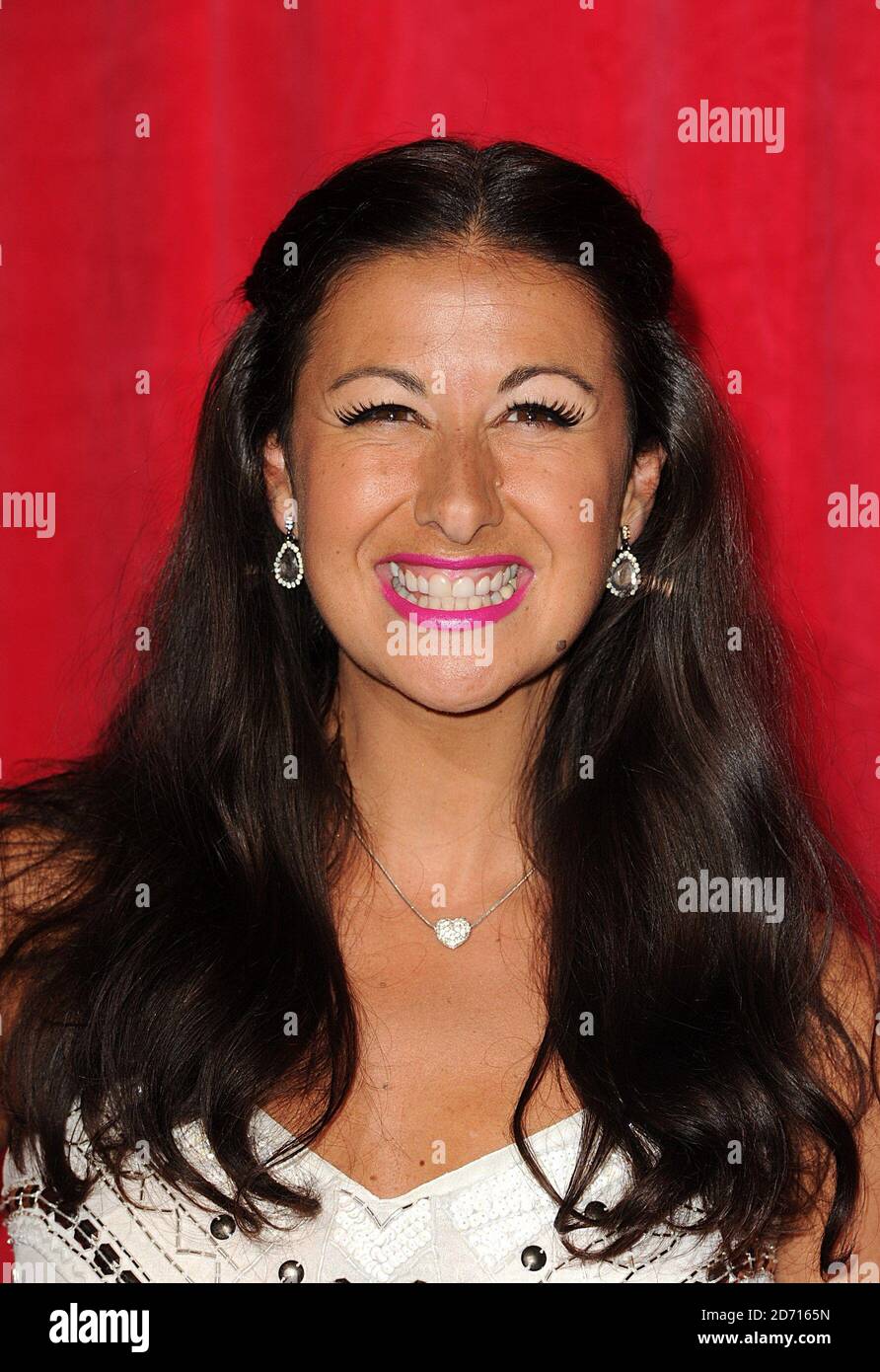 Hayley Tamaddon arriving for the 2014 British Soap Awards at The ...