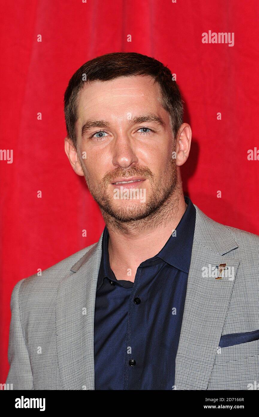 Anthony Quinlan arriving for the 2014 British Soap Awards at The ...