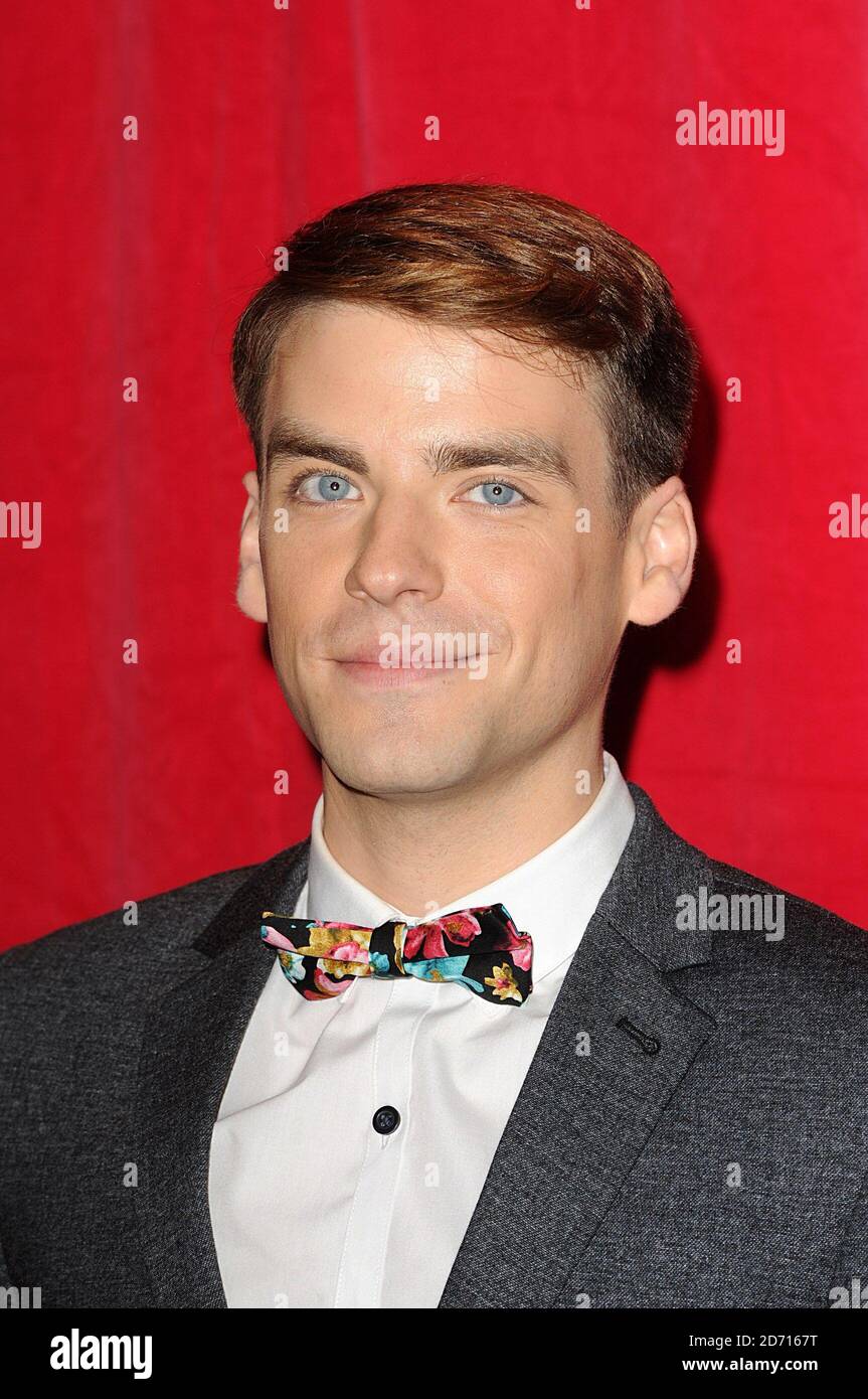 PJ Brennan arriving for the 2014 British Soap Awards at The Hackney ...