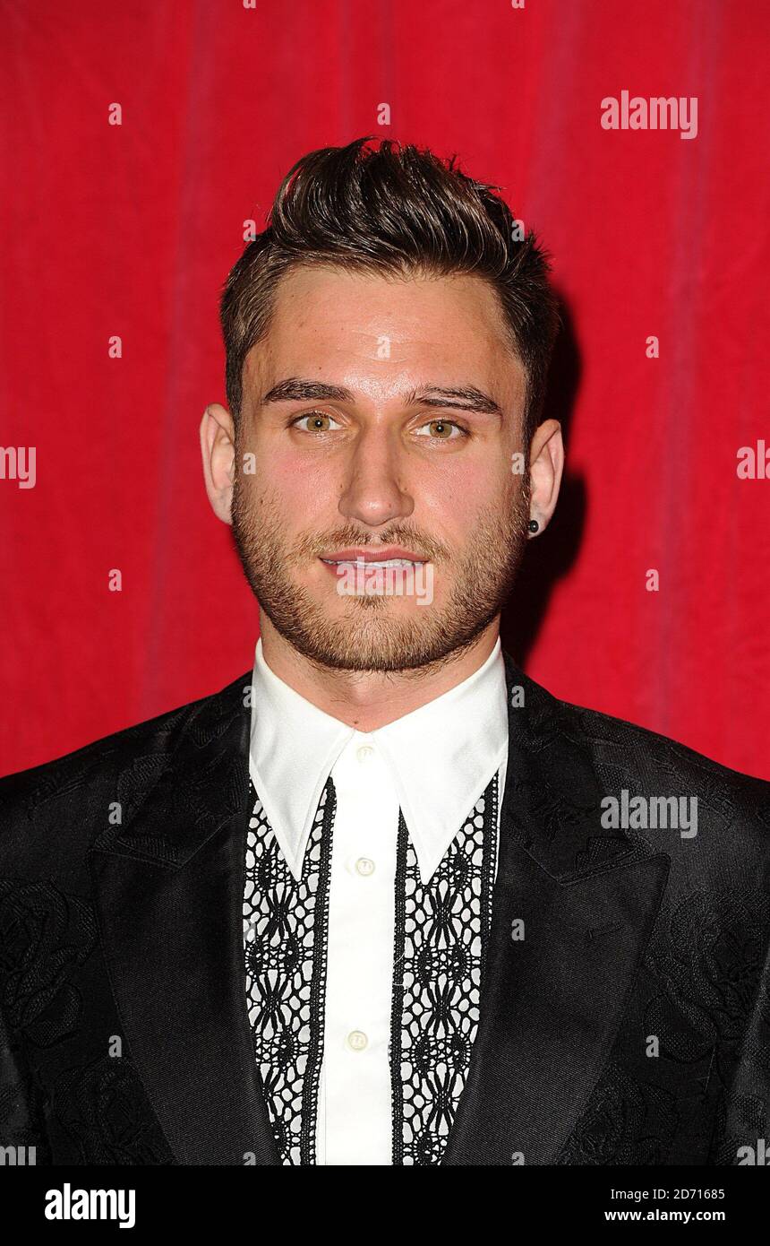 Charlie Clapham arriving for the 2014 British Soap Awards at The ...