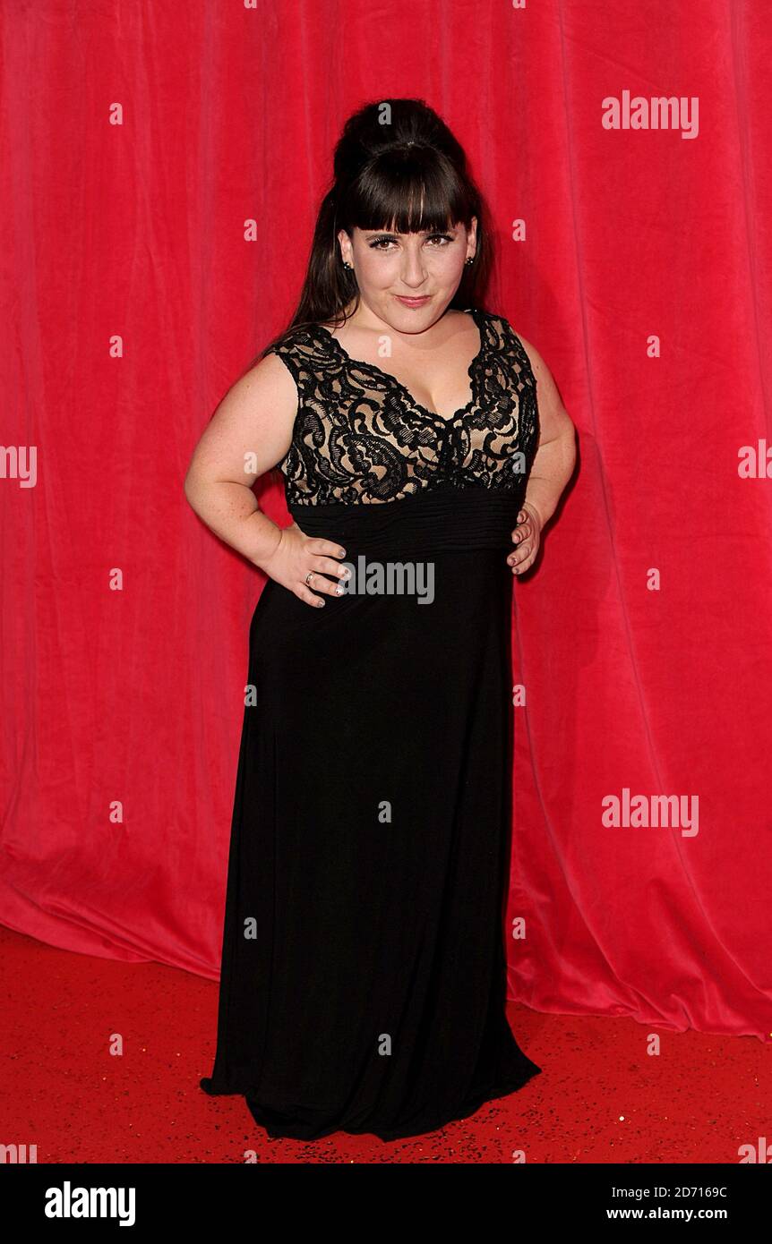 Lisa Hammond for the 2014 British Soap Awards at The Hackney Empire ...