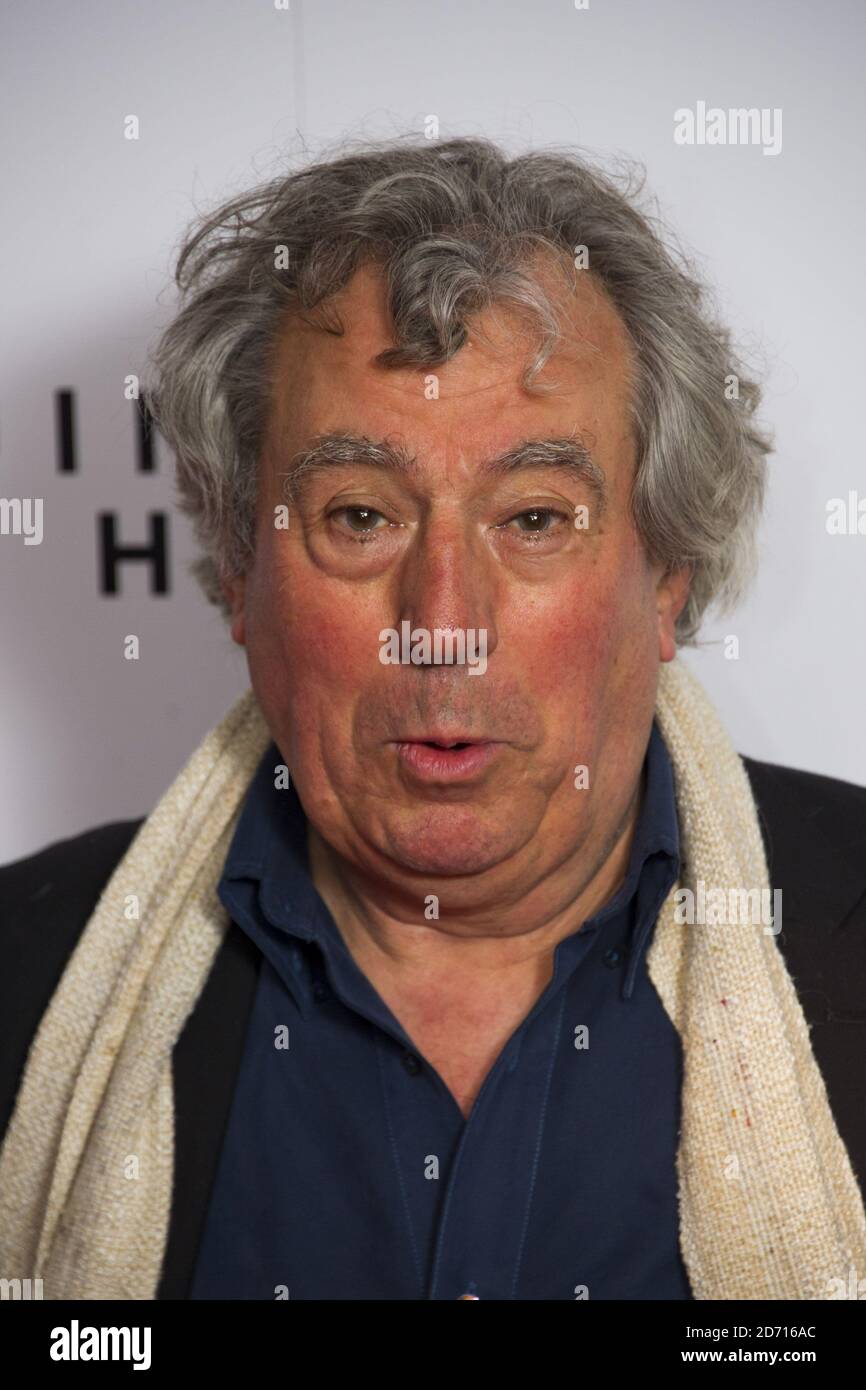 Terry Jones attending the premiere of Jimmy's Hall, at the BFI ...