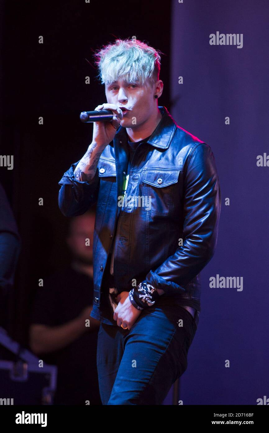 Joe "Connor" Conaboy of Kingsland Road perform at the Hard Rock Rising ...