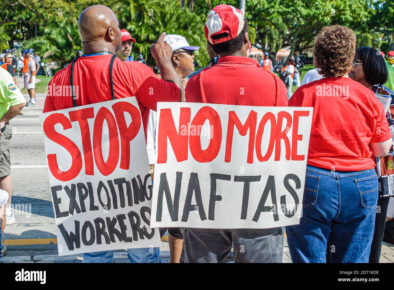 Miami Florida,Biscayne Boulevard,Free Trade Area of Americans Summit ...