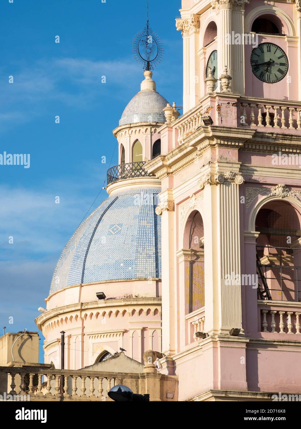 Salta Cathedral (Santuario Nuestro Senor y la Virgen del Milagro). Town ...