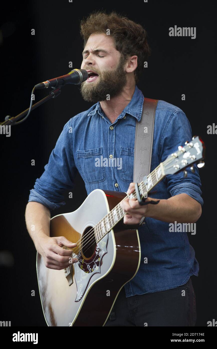 Passenger performing at the Isle of Wight Festival, at Newport on the ...