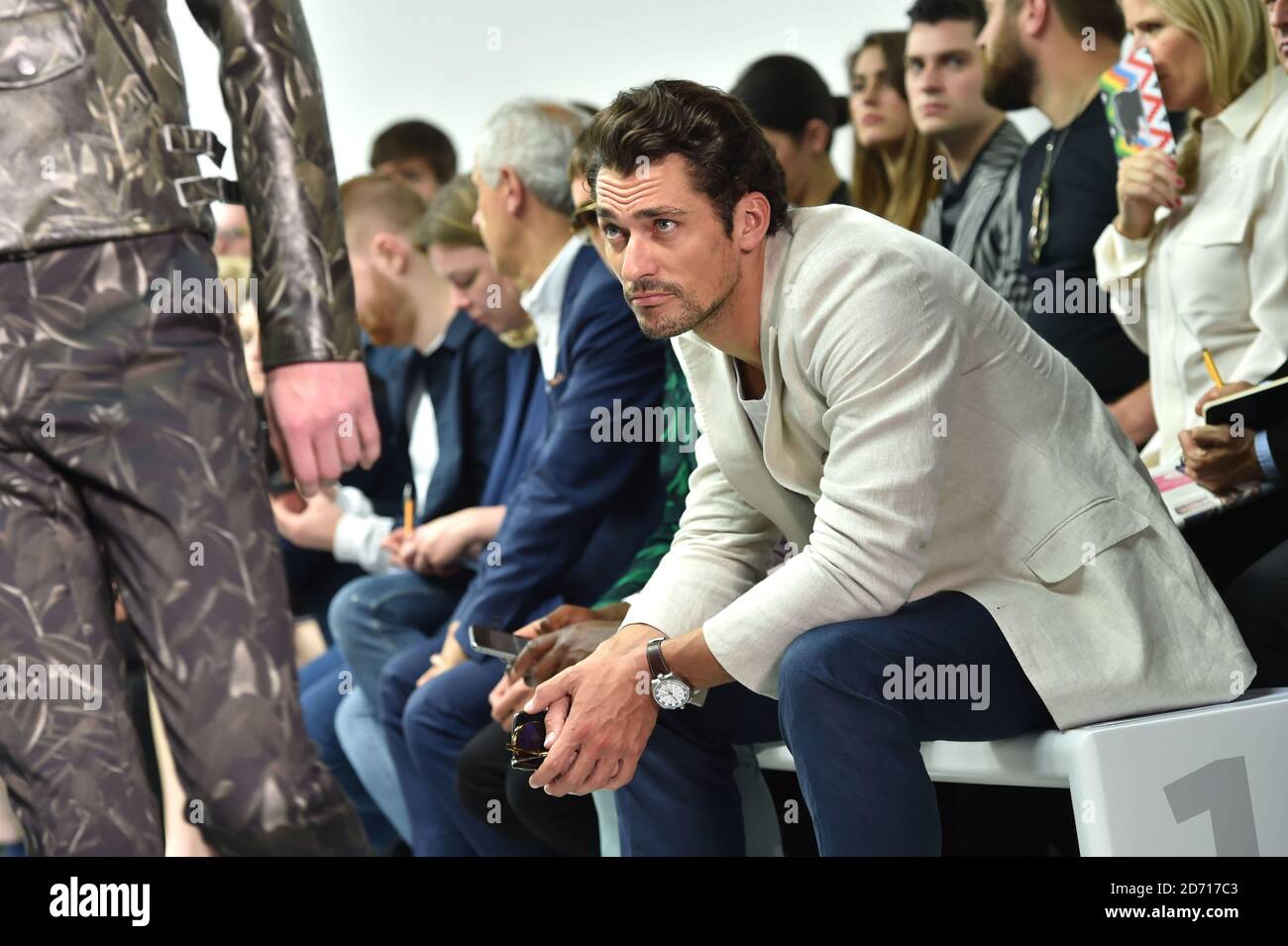 David gandy runway hi-res stock photography and images - Alamy