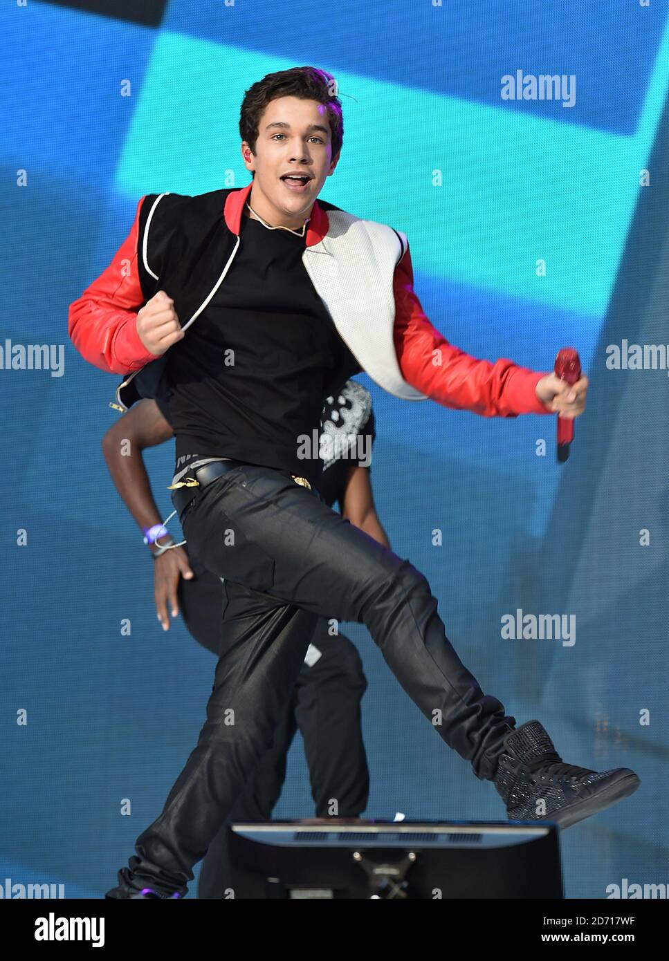 Austin Mahone performs during Capital FM's Summertime Ball at Wembley ...