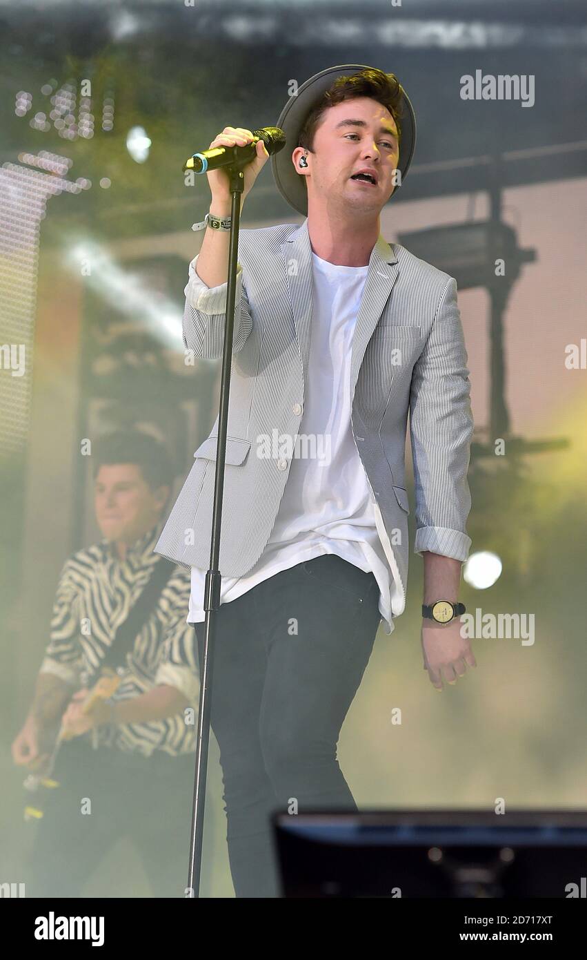 Jake Roche of Rixton performs during Capital FM's Summertime Ball at ...