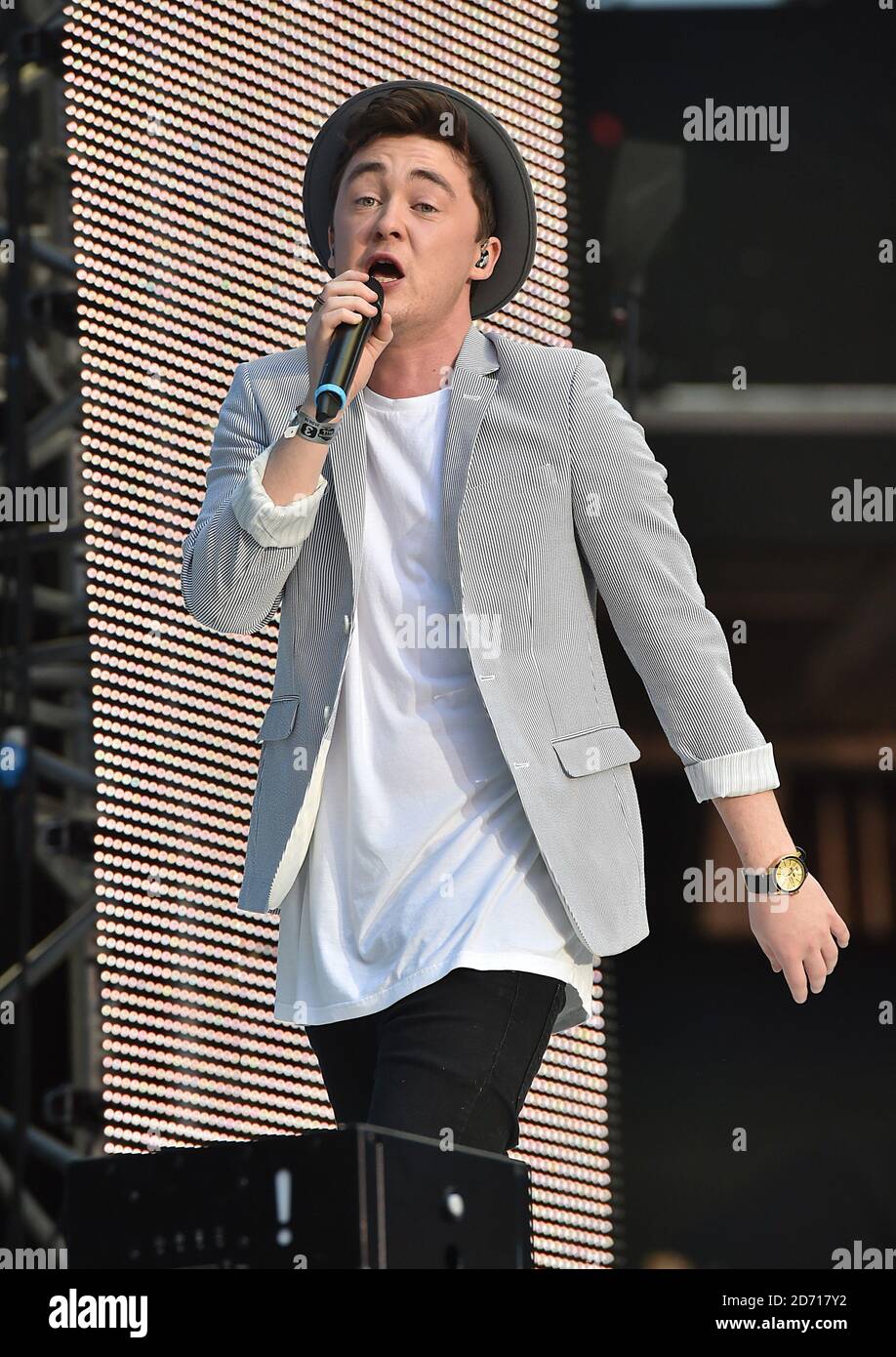 Jake Roche of Rixton performs during Capital FM's Summertime Ball at ...
