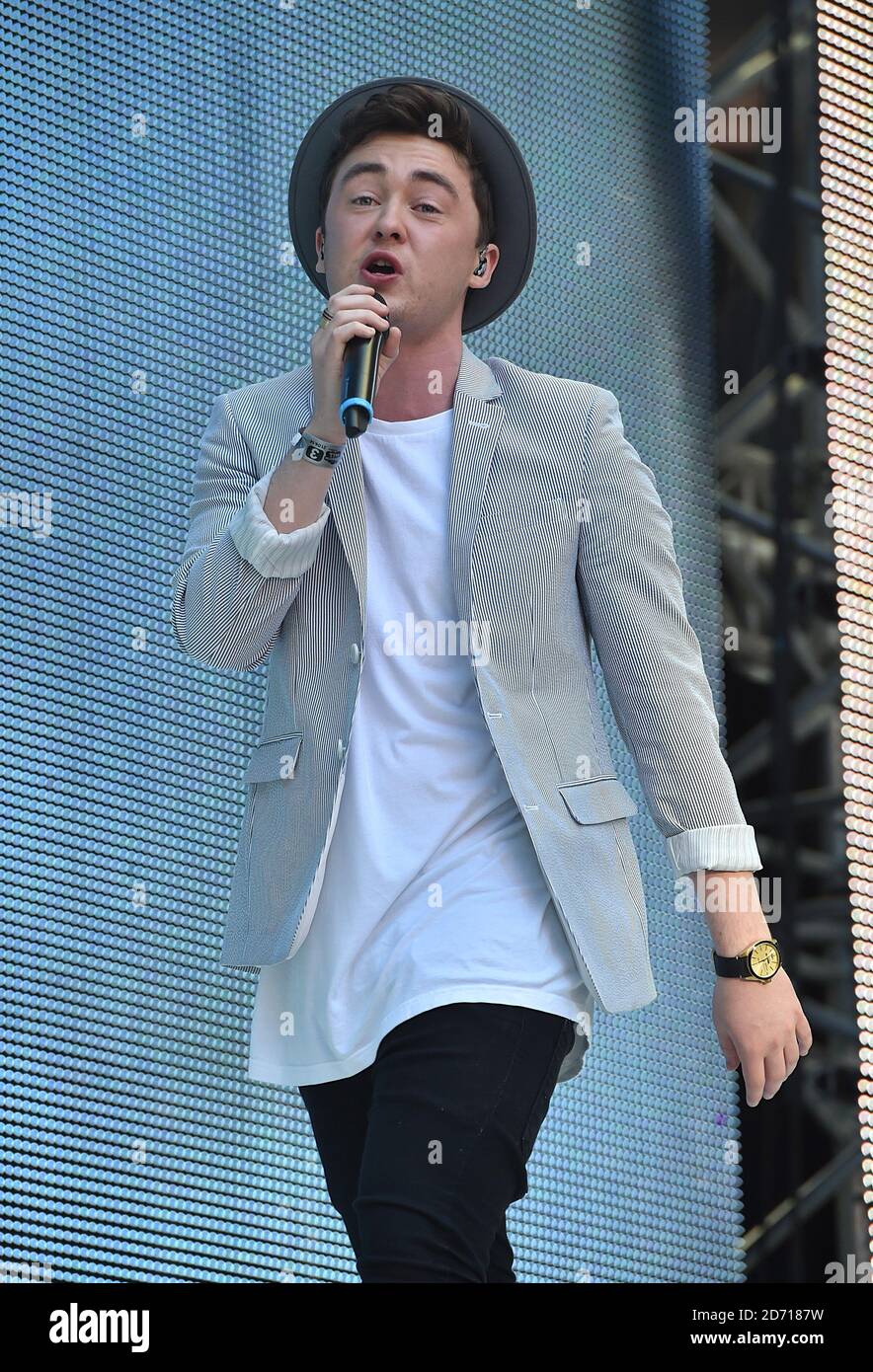 Jake Roche of Rixton performs during Capital FM's Summertime Ball at ...