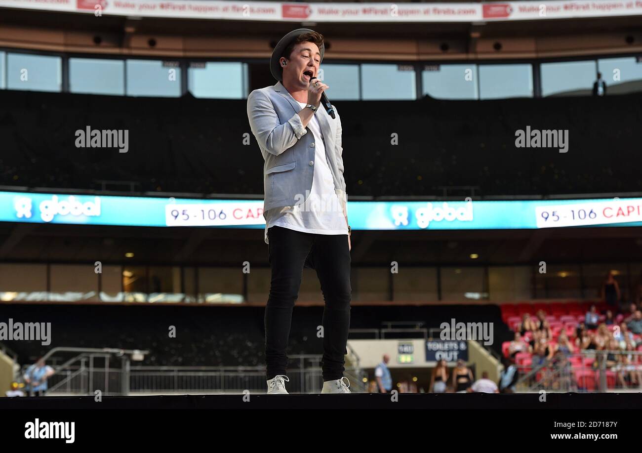 Jake Roche of Rixton performs during Capital FM's Summertime Ball at ...