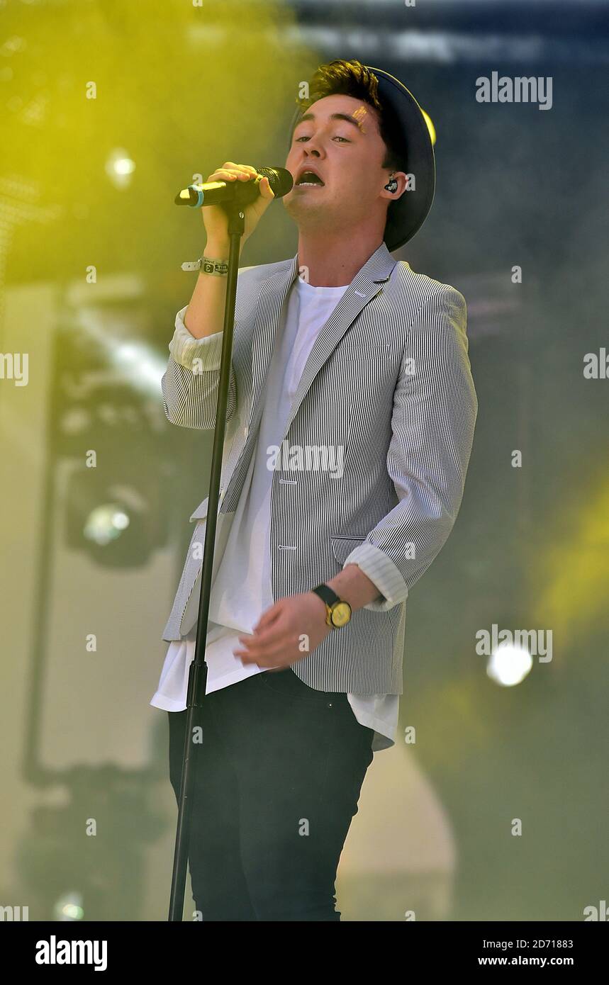 Jake Roche of Rixton performs during Capital FM's Summertime Ball at ...