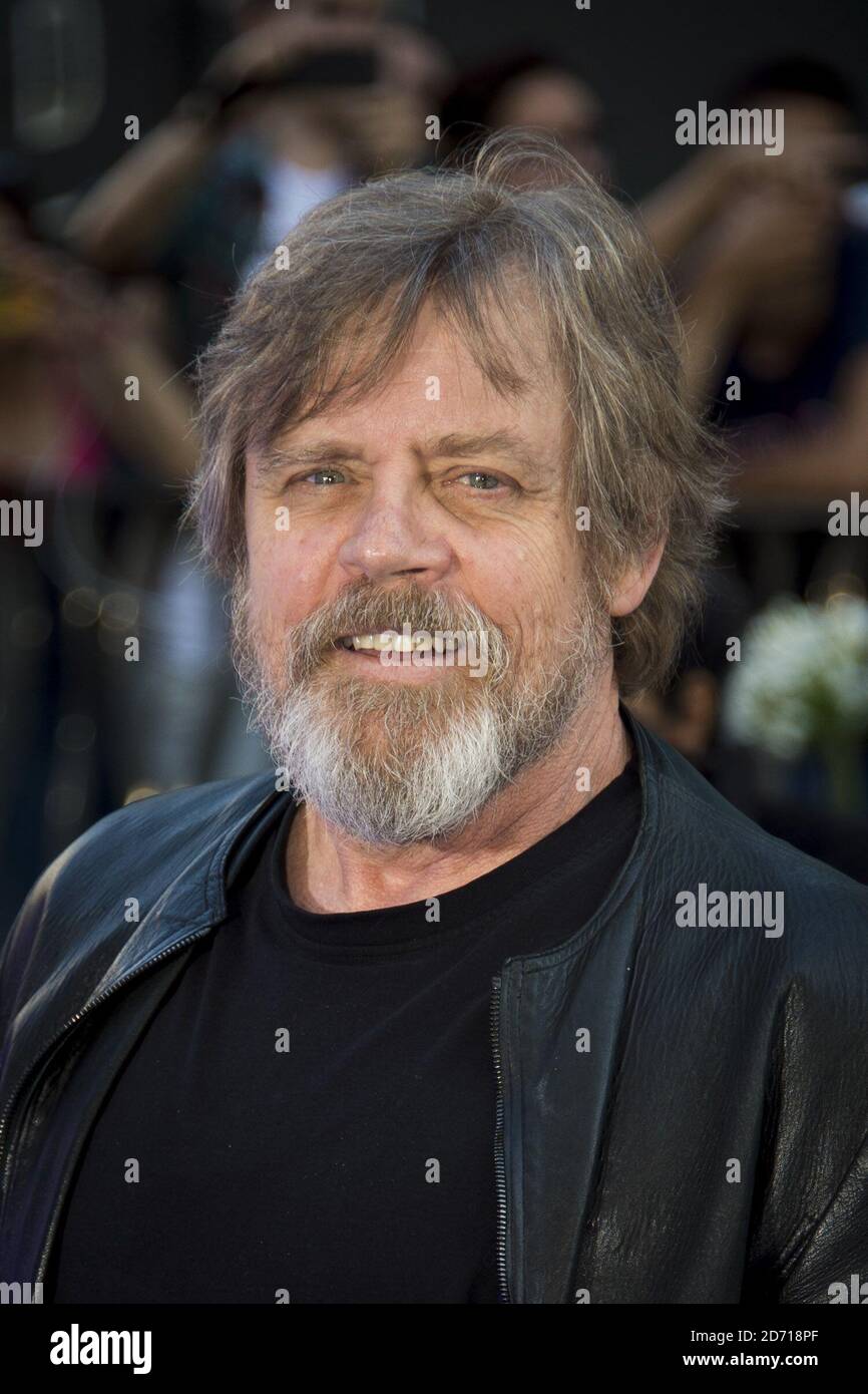 Mark Hamill attending the premiere of Guardians Of The Galaxy at the ...