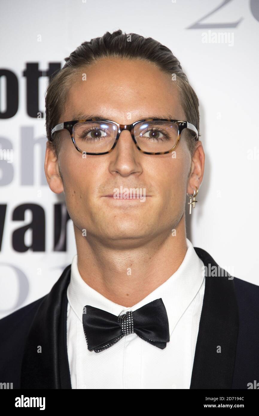 Oliver Proudlock attending the Scottish Fashion Awards, held at 8 ...
