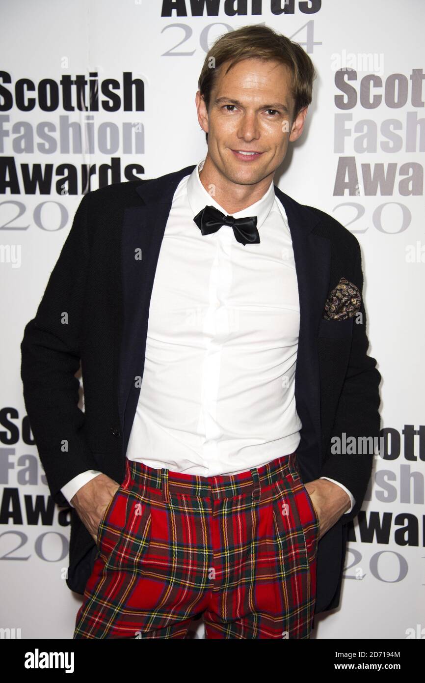 Mark Hogarth attending the Scottish Fashion Awards, held at 8 ...