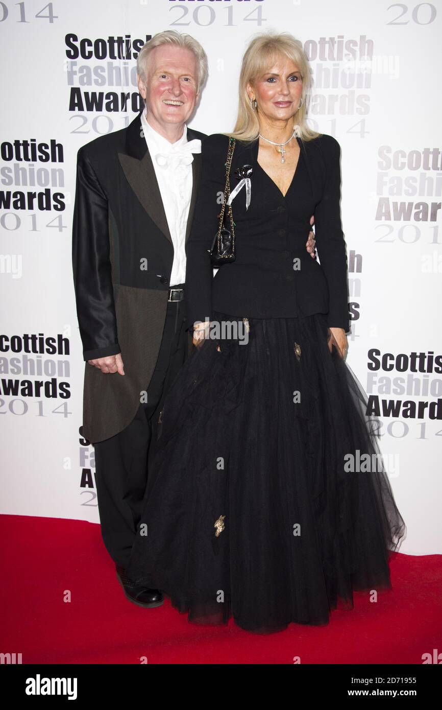 Taylor Ferguson and Anne Ferguson attending the Scottish Fashion Awards ...
