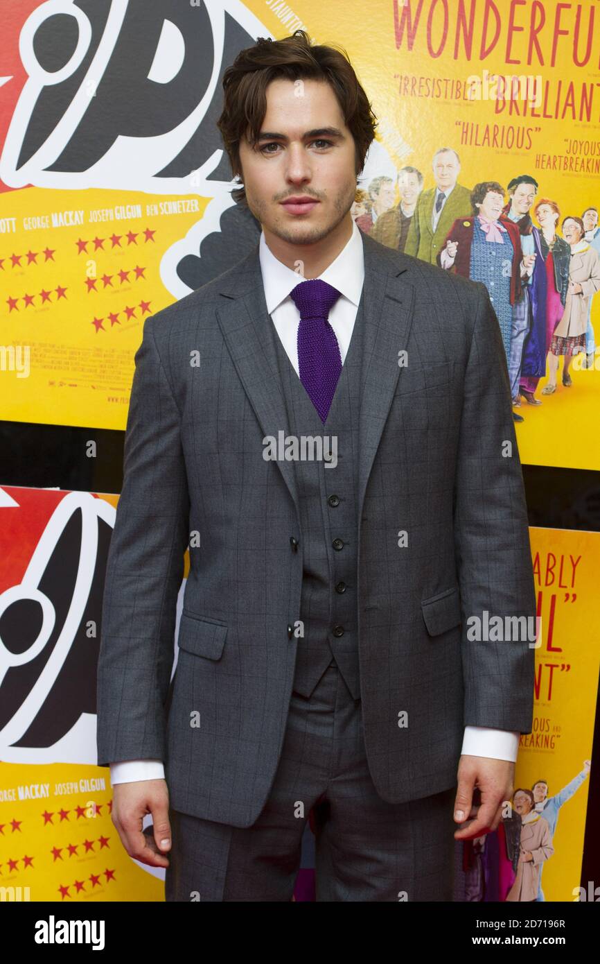 Ben Schnetzer attending the premiere of Pride, at the odeon cinema in ...