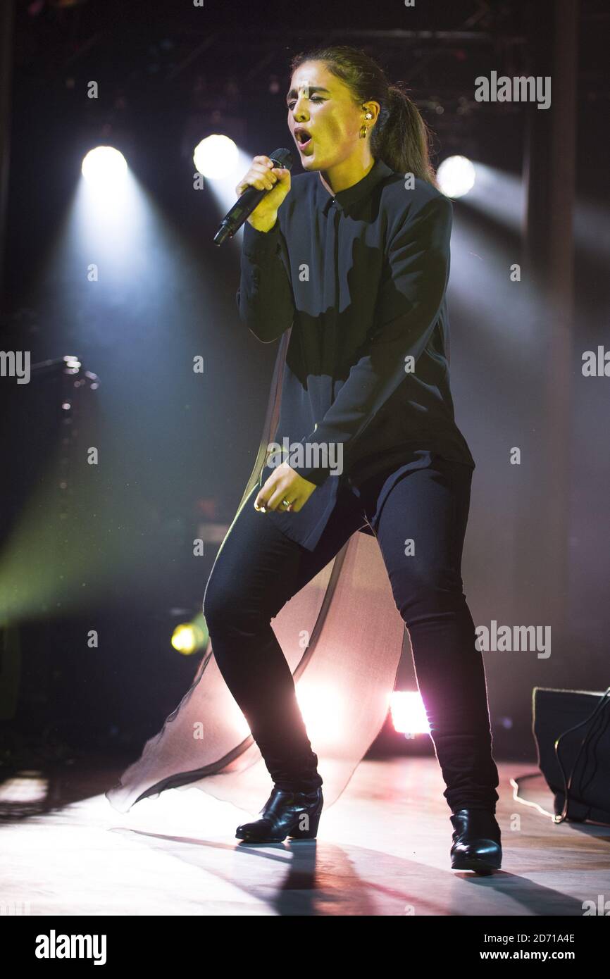 Jessie Ware performing at the Roundhouse in Camden, north London, as ...