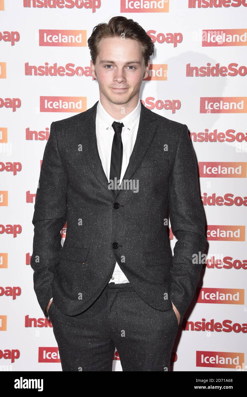 Sam Strike attending the Inside Soap Awards at DSTRKT, London Stock ...