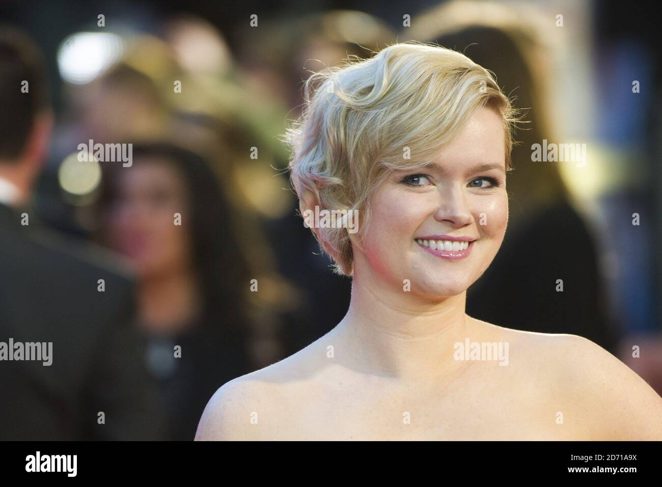 Cecelia Ahern attending the premiere of Love Rosie, at the Odeon West ...