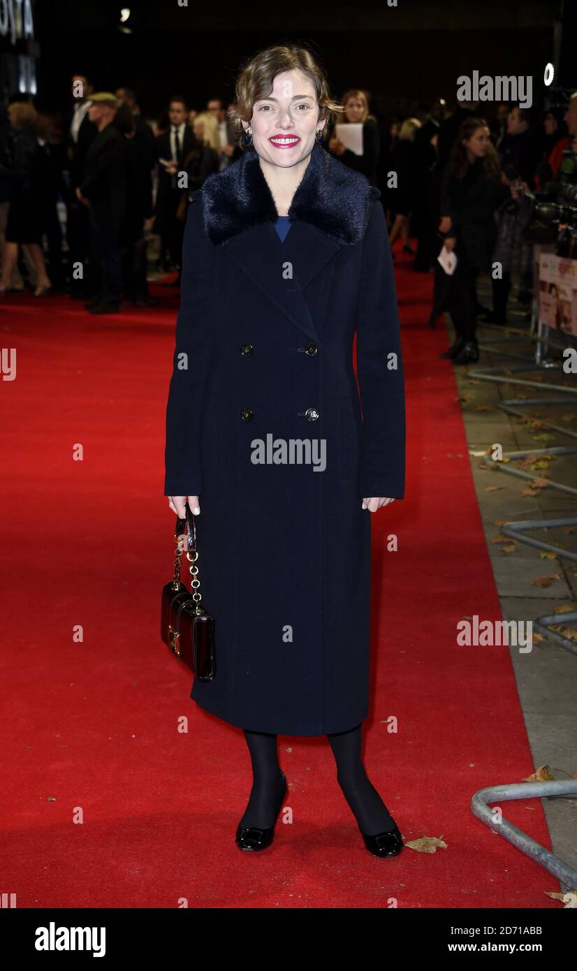 Camilla Rutherford attending the premiere of 'The Rewrite' at the Odeon ...