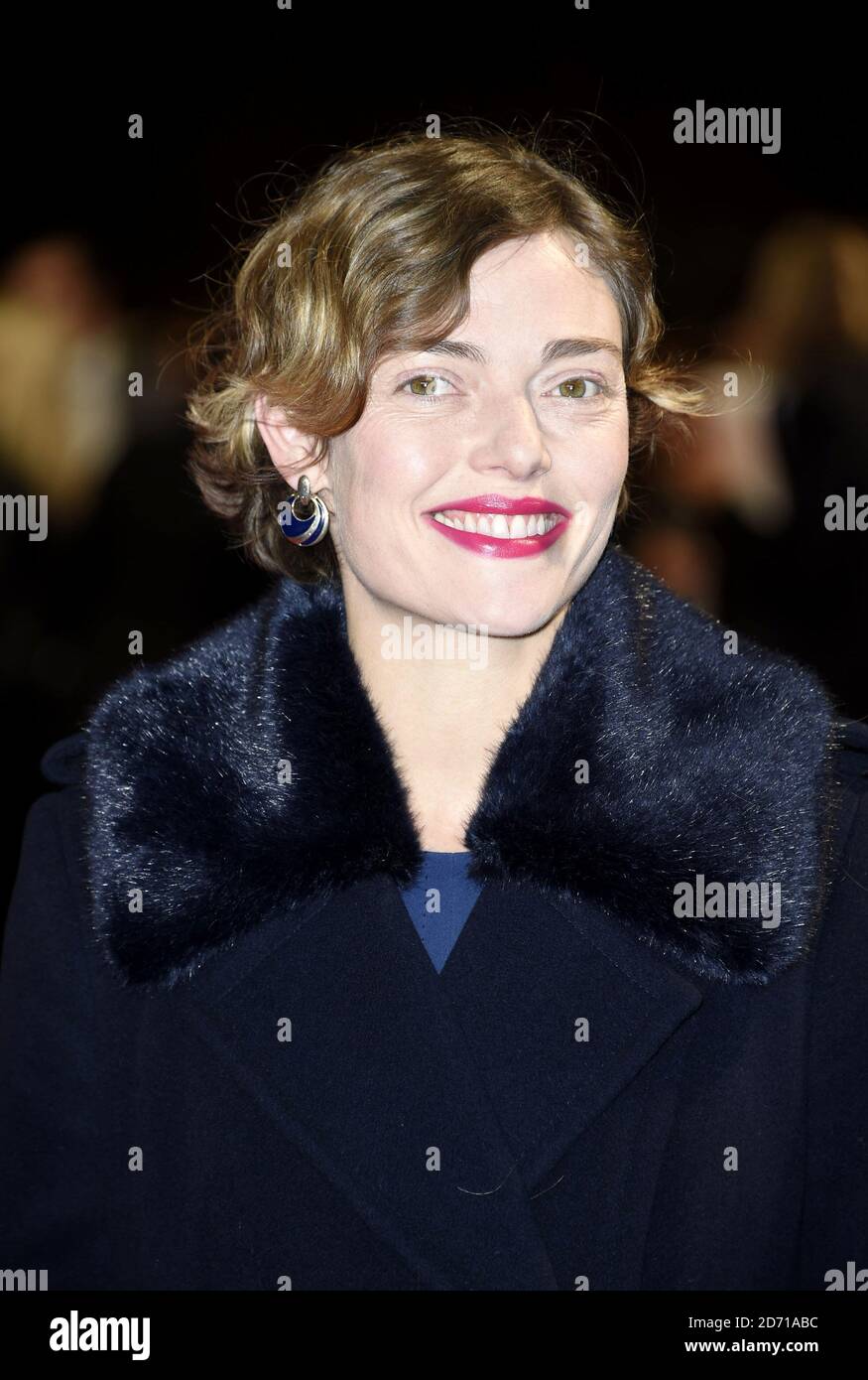 Camilla Rutherford attending the premiere of 'The Rewrite' at the Odeon ...