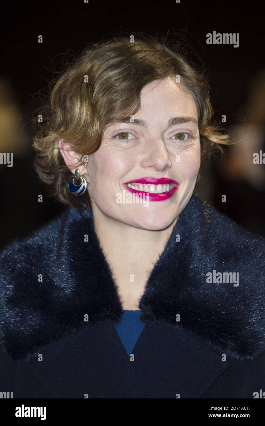 Camilla Rutherford attending the premiere of 'The Rewrite' at the Odeon ...