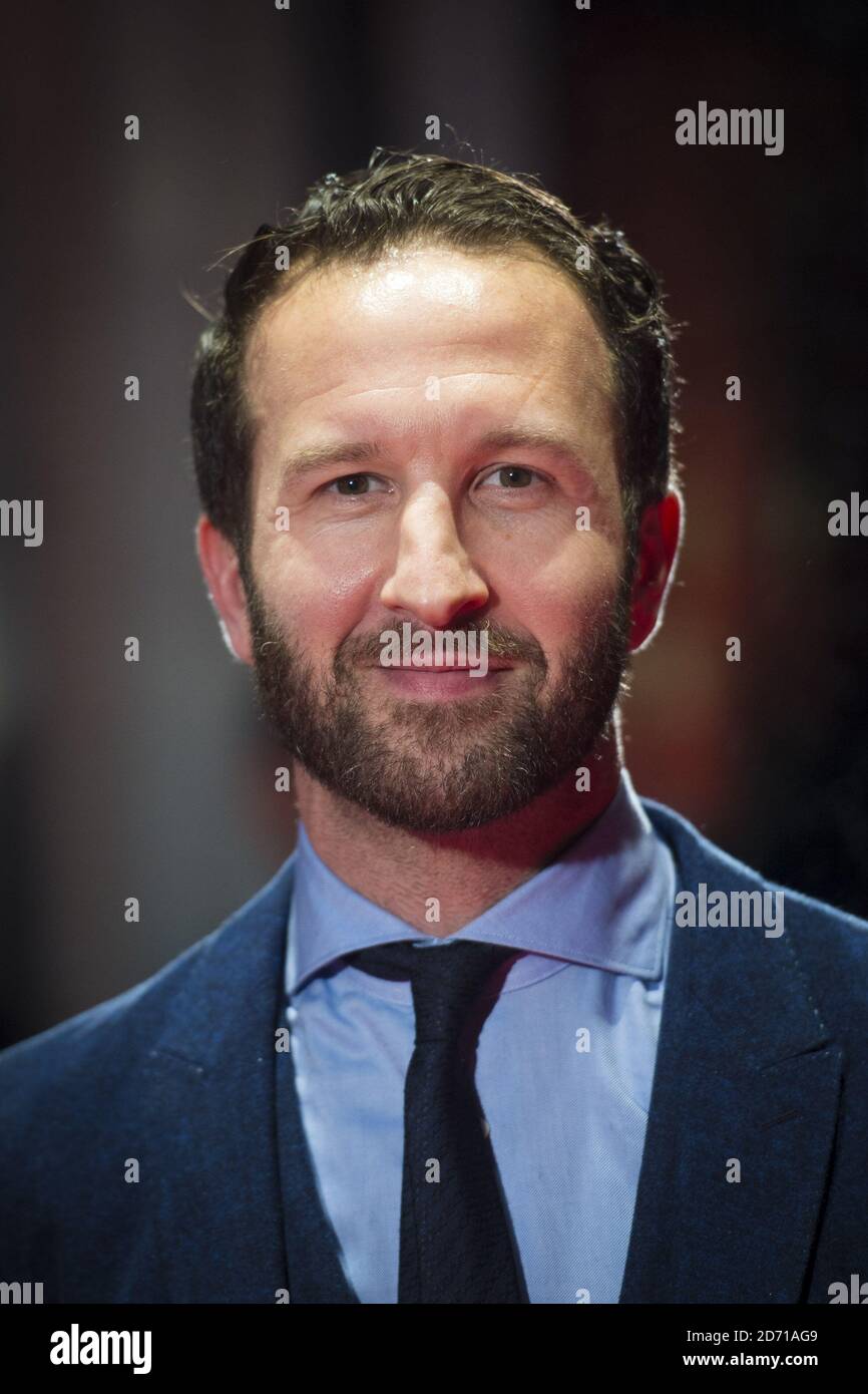 Morgan Matthews attending the premiere of X+Y, held at the Odeon in ...