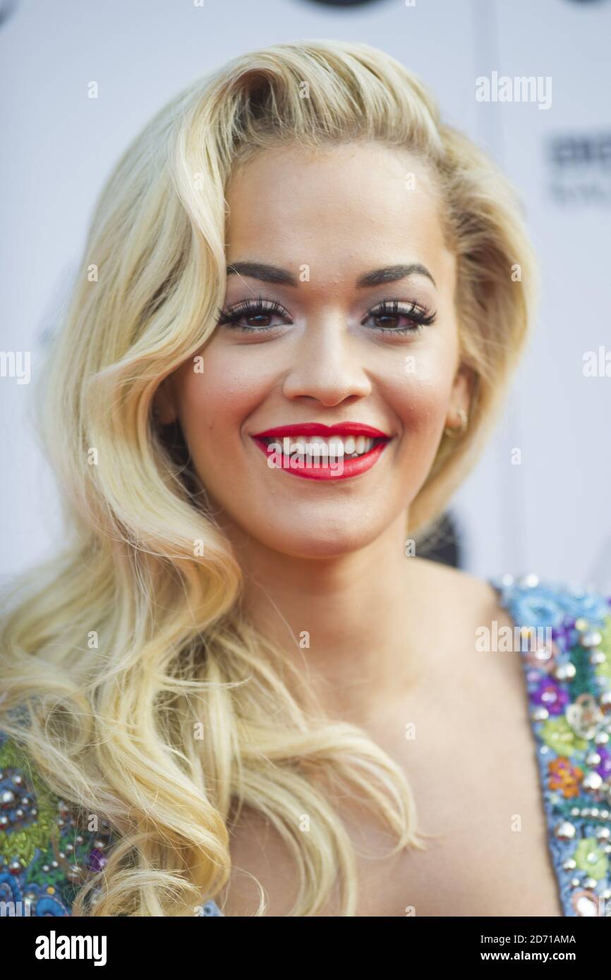 Rita Ora attending the Radio 1 Teen Awards, held at Wembley Arena in ...