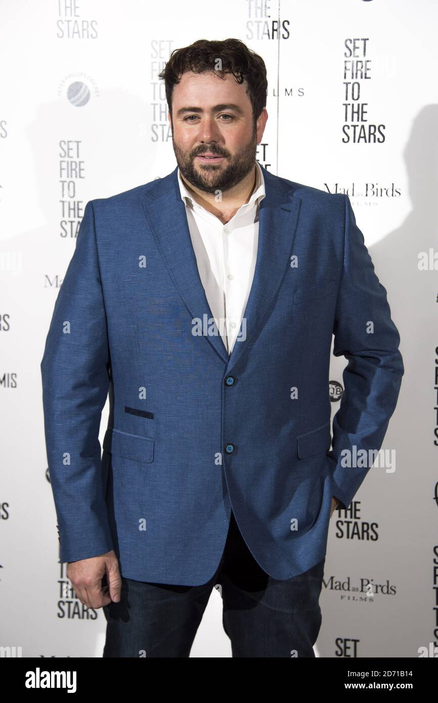 Celyn Jones attending the premiere of Set Fire to the Stars, at the Ham ...